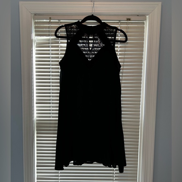 Hem & Thread | Dresses | Nwt Black Velvet Lace Dress | Poshmark